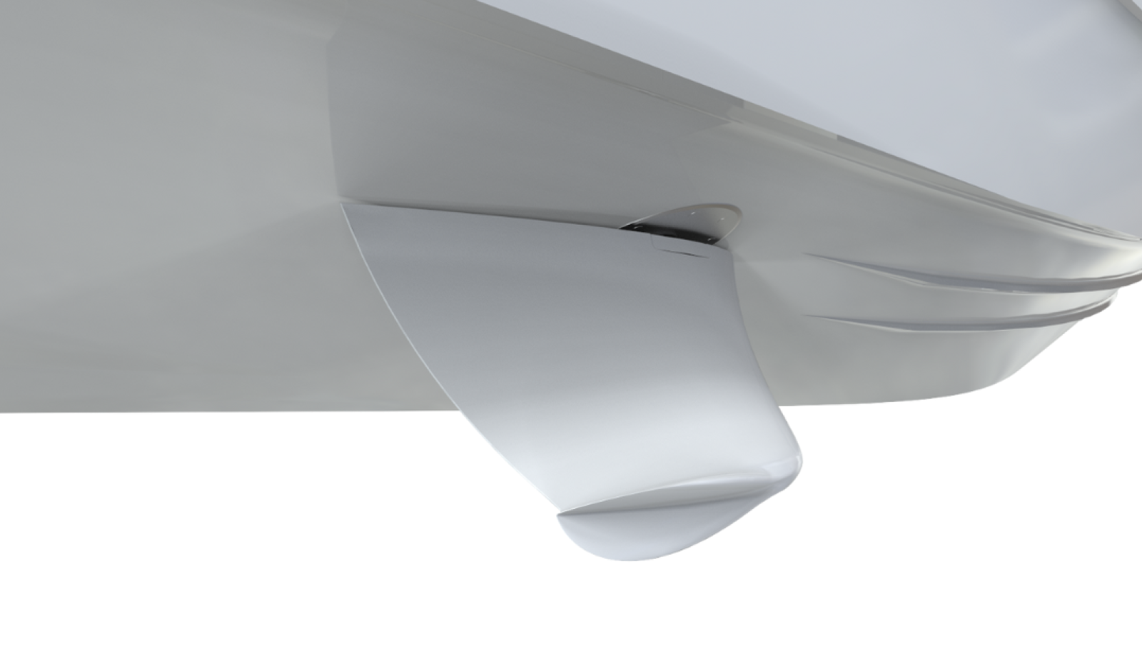 Vector Fins™ stabilization system for recreational yachts