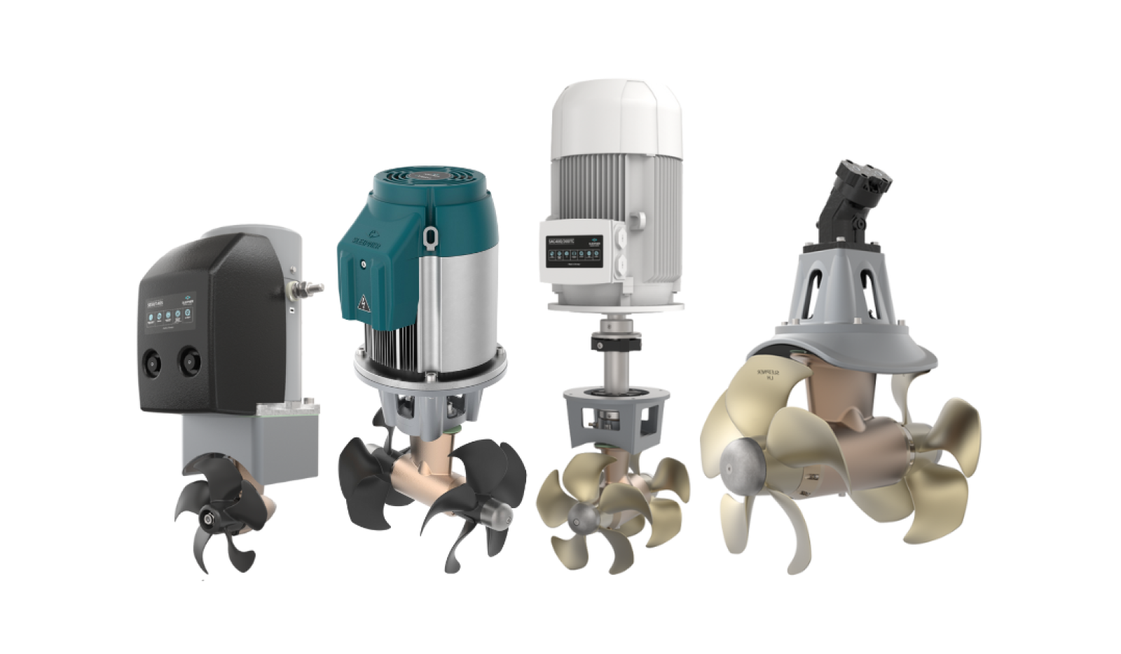 Thruster systems for recreational boats