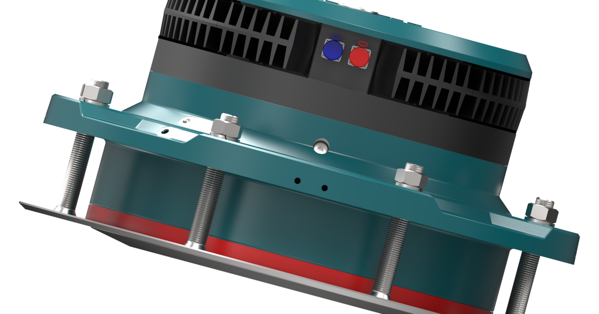 SPS80E AC Electric Stabilizer Actuator - Sleipner Group