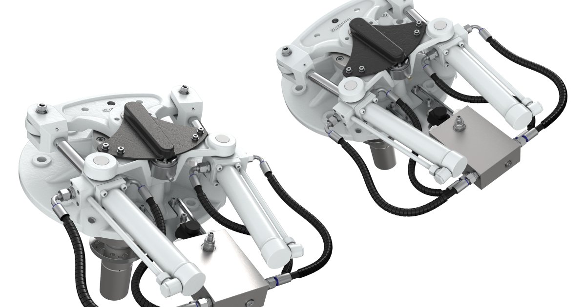 Hydraulic actuator kit for Vector Fins™ VF1050 for alu/steel hulls