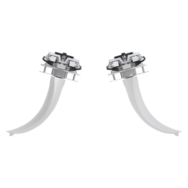 Hydraulic actuator kit for Vector fins VFS1450/VFS1650 for alu/steel ...