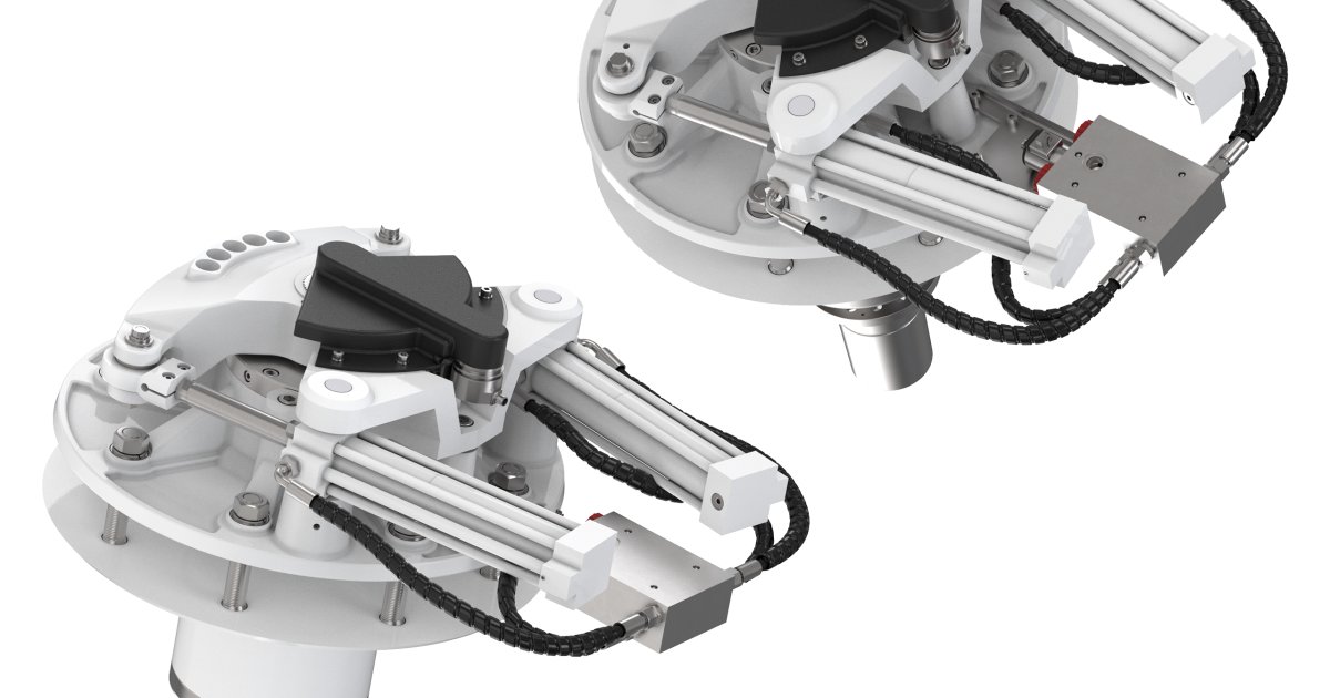 Hydraulic actuator kit for Vector fins VFS1450/VFS1650 for alu/steel hulls