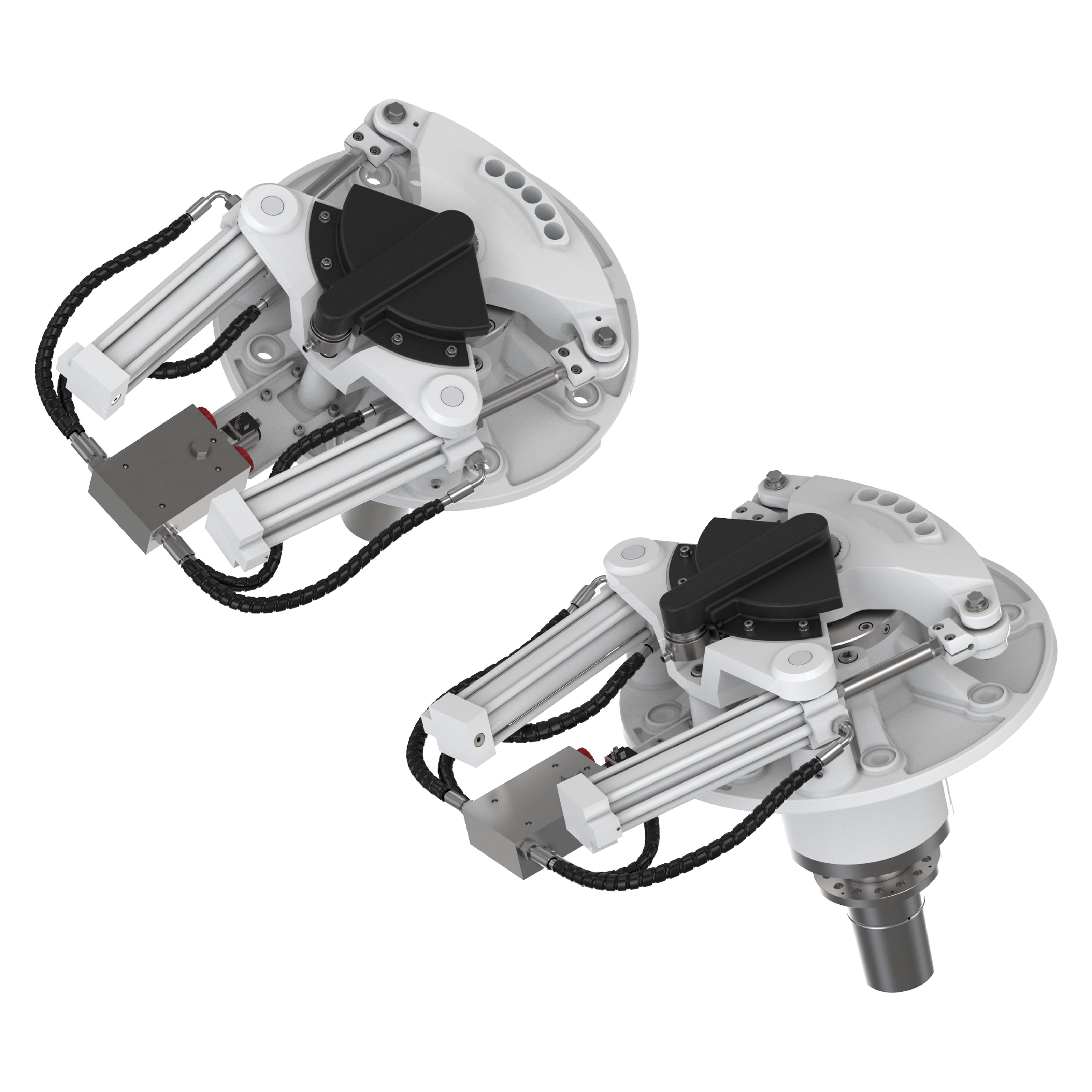 Hydraulic actuator kit for Vector fins VFS1950 for alu/steel hulls ...