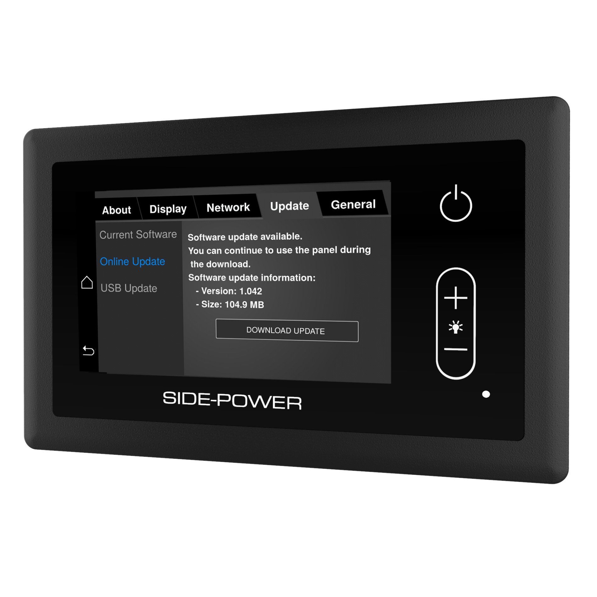 Stabilizer control panel - Sleipner Group