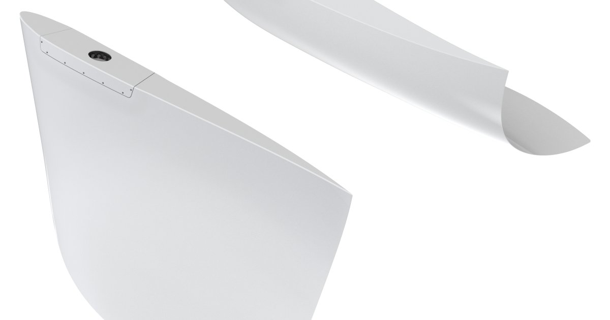 Vector Fins™ 1,65m² for hydraulic actuator SPS93/94 high speed priority