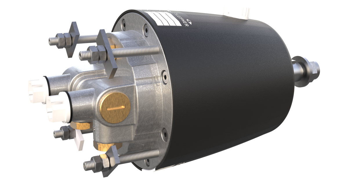 Helm pump, hydraulic steering 35cm³ flush mount - Sleipner Group