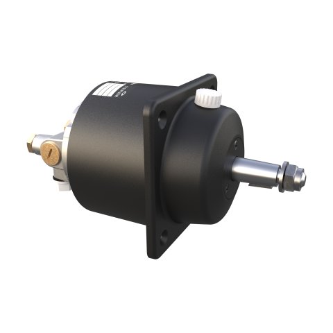 Helm pump, hydraulic steering 35cm³ with flange - Sleipner Group