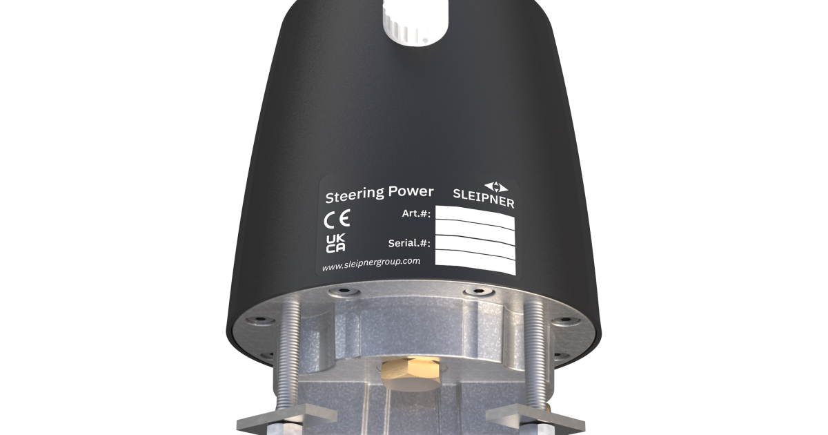 Helm pump, hydraulic steering 43cm³ flush mount - Sleipner Group