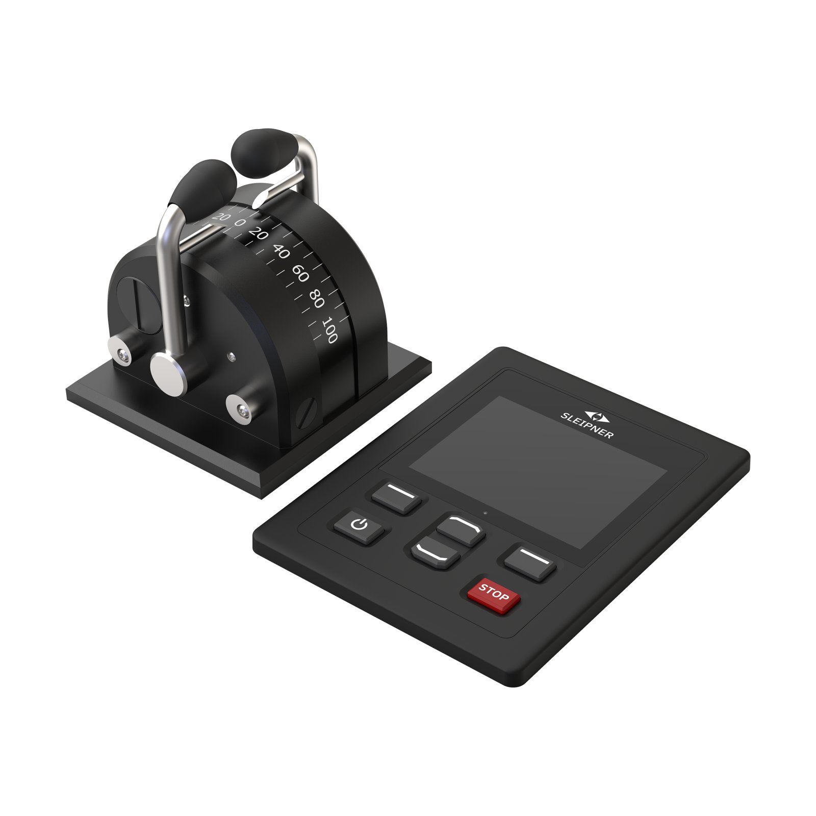 Control panel for thruster, S-Link™, dual lever, color LCD touch ...