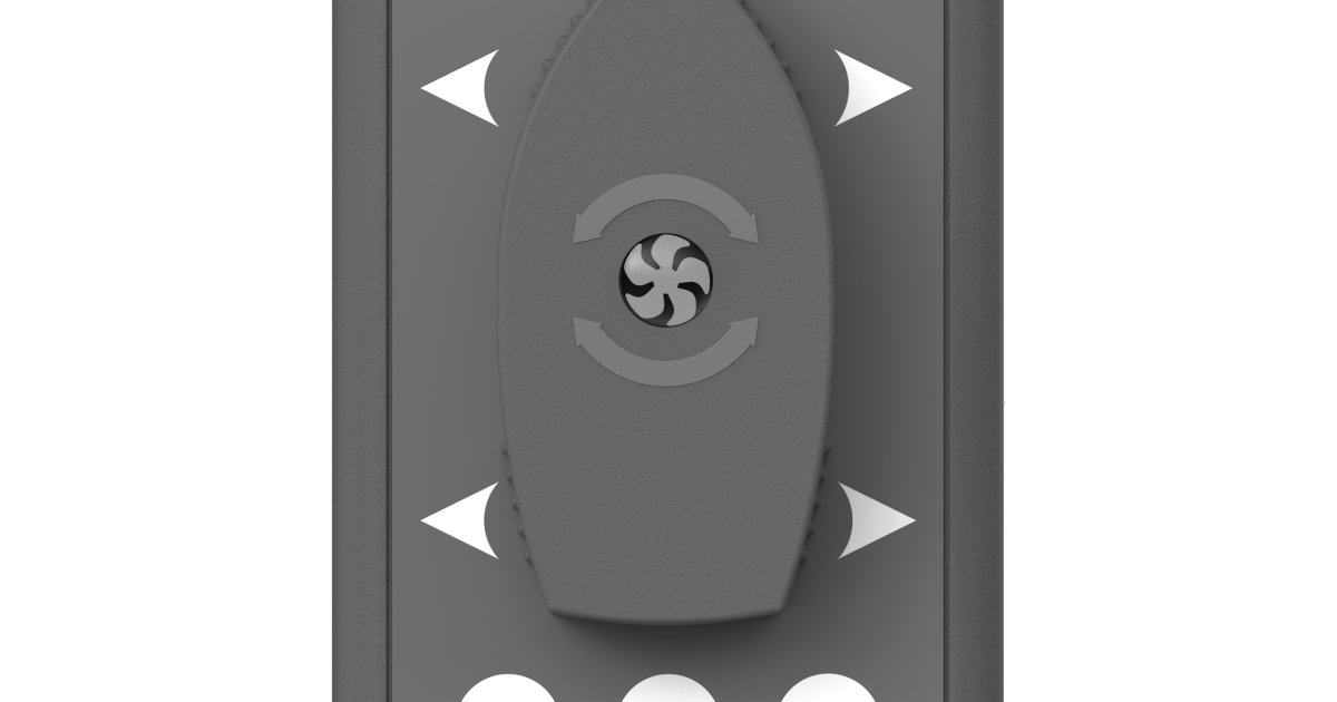 Control panel for bow/stern thruster, boat switch