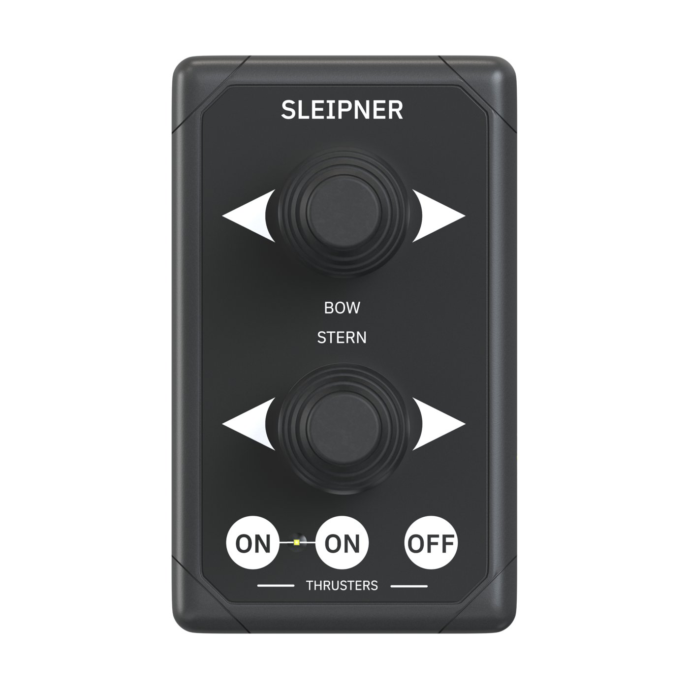 Control panel for bow/stern thruster, dual joystick - Sleipner Group
