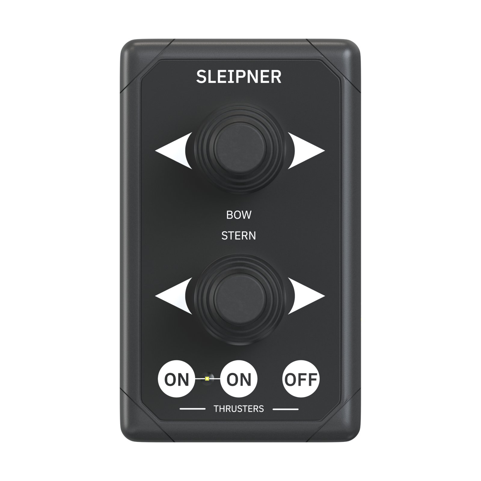 Control panel for bow/stern thruster, dual joystick - Sleipner Group