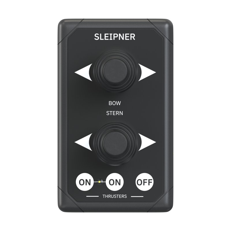 Control panel for bow/stern thruster, dual joystick - Sleipner Group