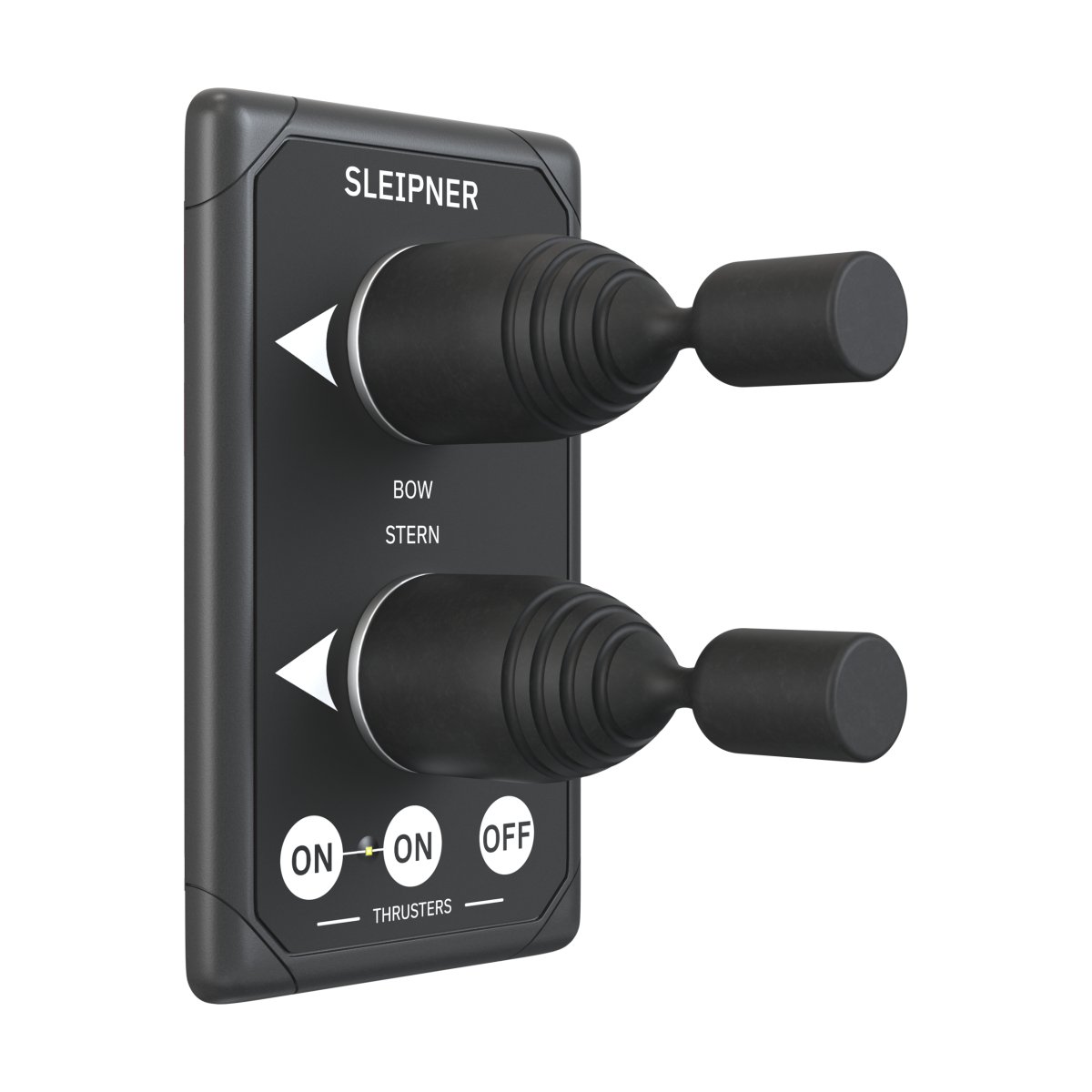 Control panel for bow/stern thruster, dual joystick - Sleipner Group