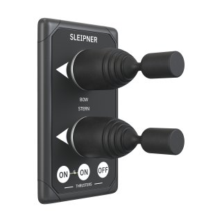 Control panel for bow/stern thruster, dual joystick - Sleipner Group