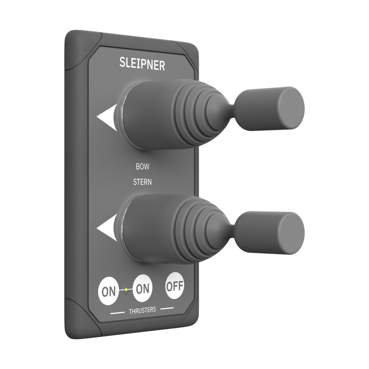 Control panel for bow/stern thruster, dual joystick - Sleipner Group