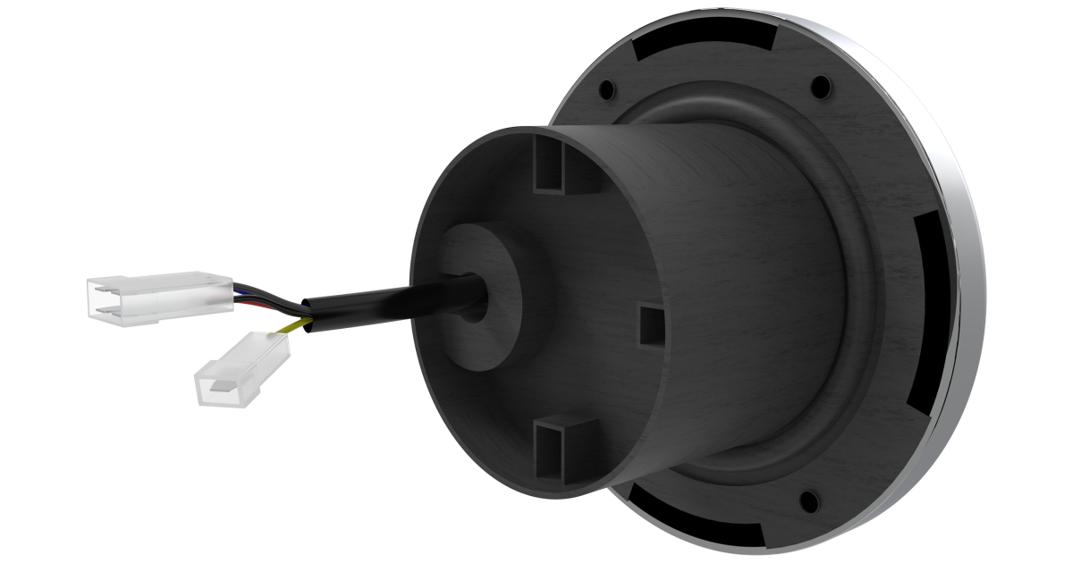 Control panel for bow thruster, round design, touch - Sleipner Group