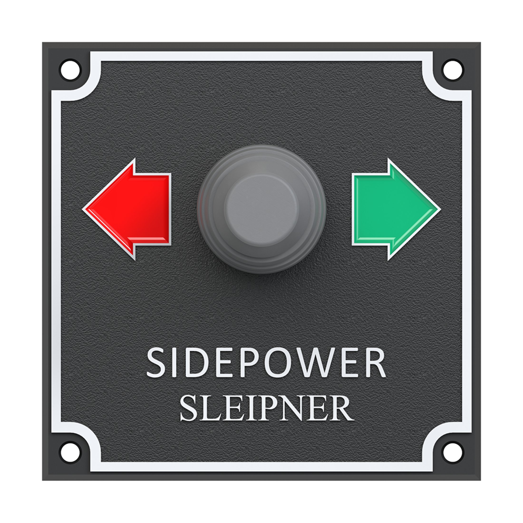 Control panel for older Side-Power bow thrusters, joystick - Sleipner Group