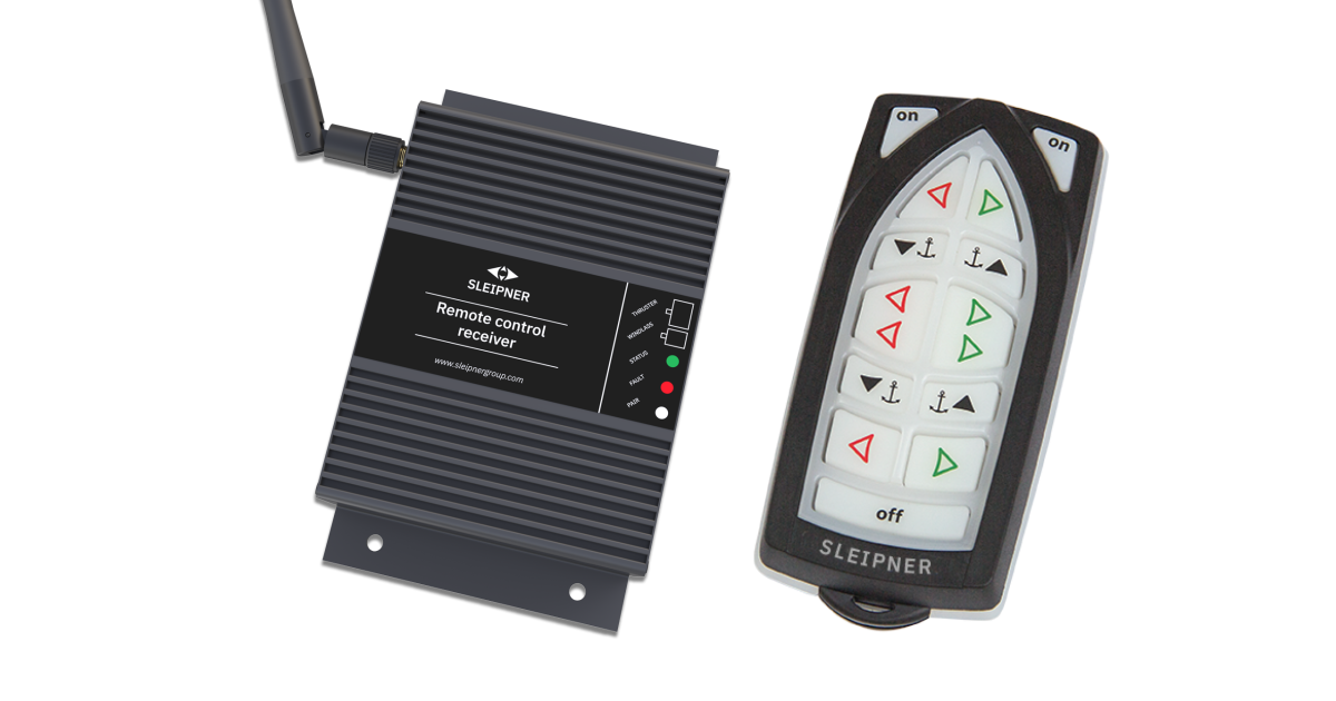 Remote control kit for dual thruster & dual windlass, 12/24V, US/CAN ...