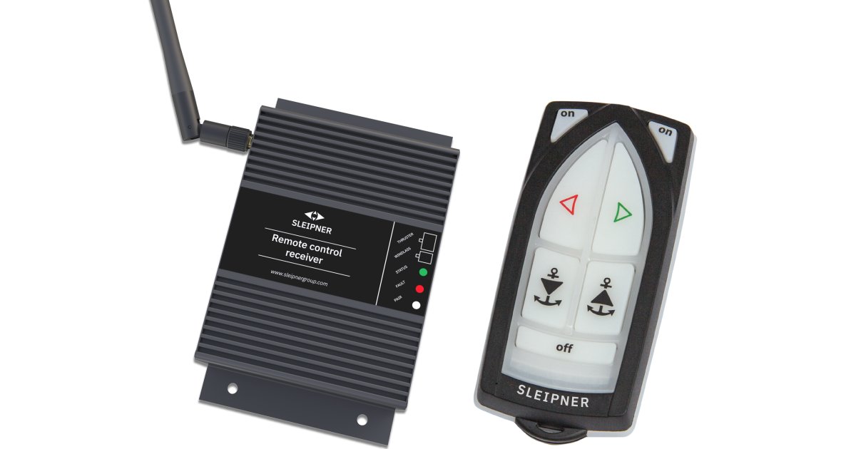 Remote control kit for thruster & windlass, 12/24V, EU