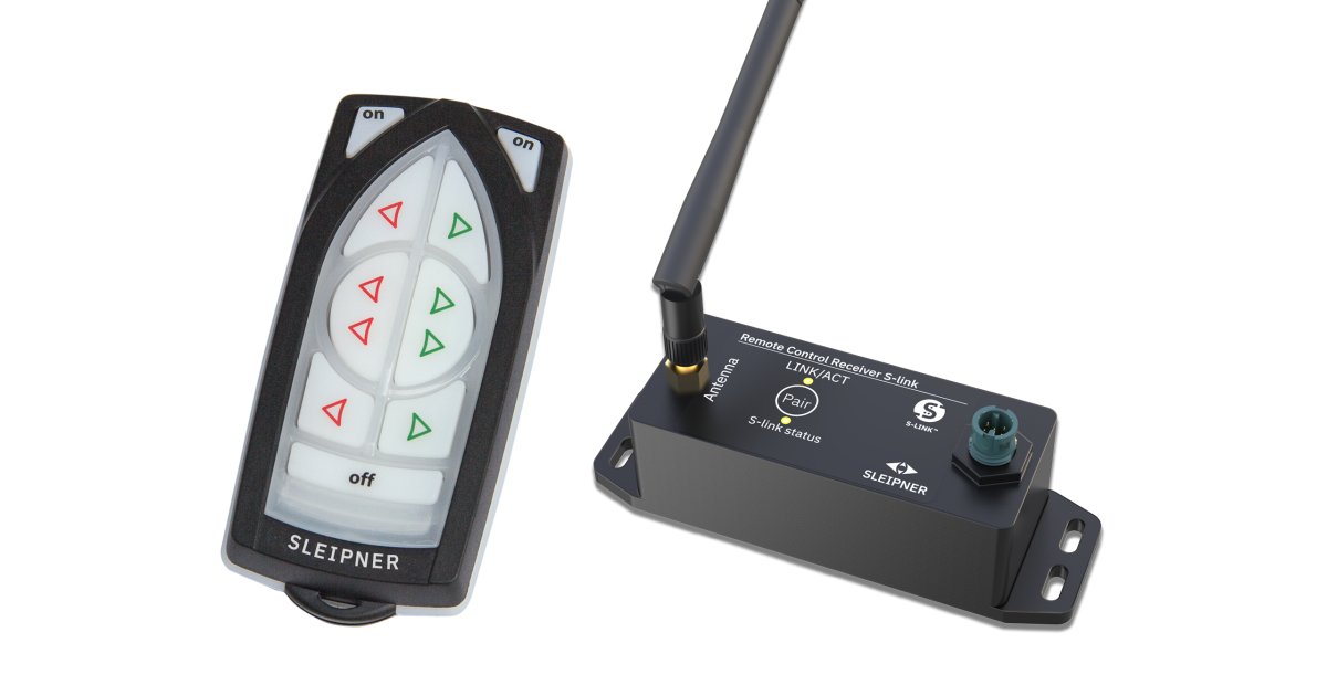 S-Link™ remote control kit for bow/stern thruster, 12/24V, US/CAN