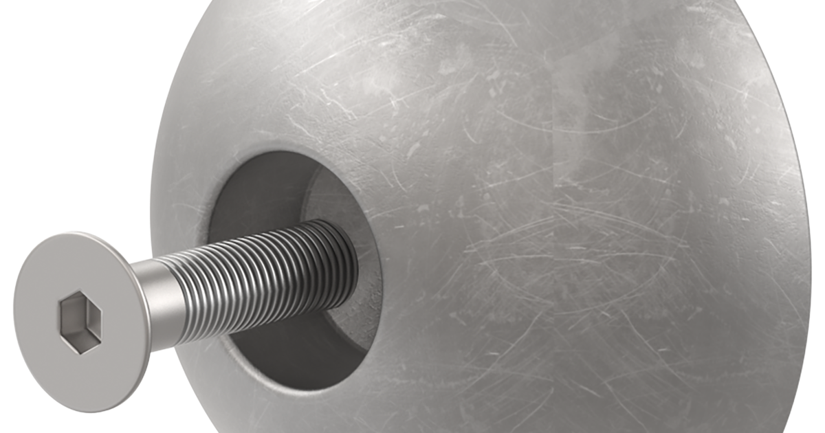 Anode kit SX35/50 for propeller shaft - Sleipner Group