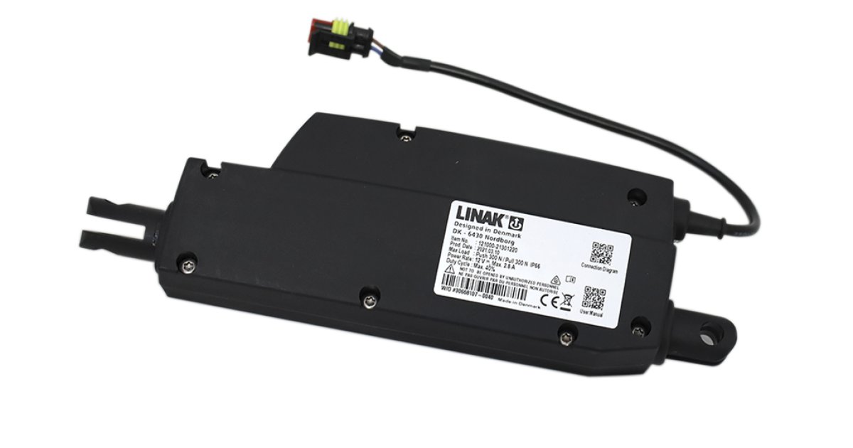 Actuator retract, complete 12V
