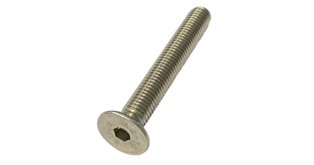 Hex socket countersunk head cap screw M10x70