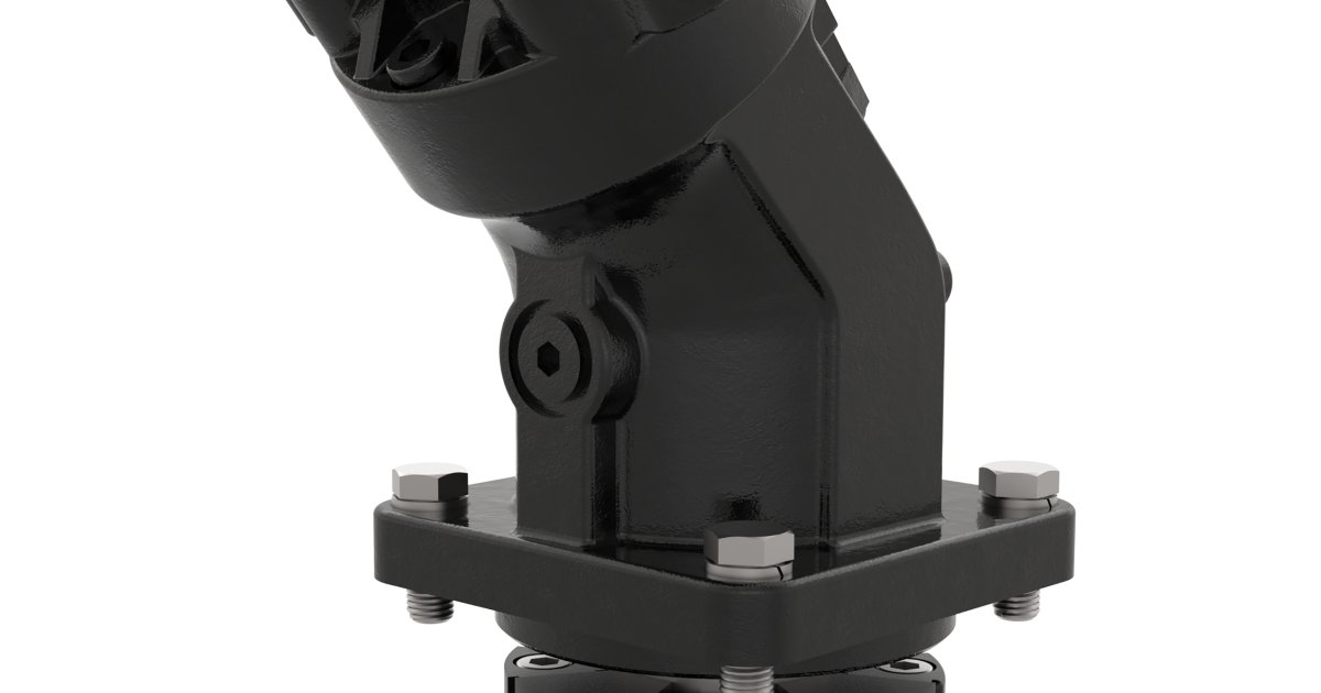 Hydraulic motor SP550 45cm³, complete Bent Axis