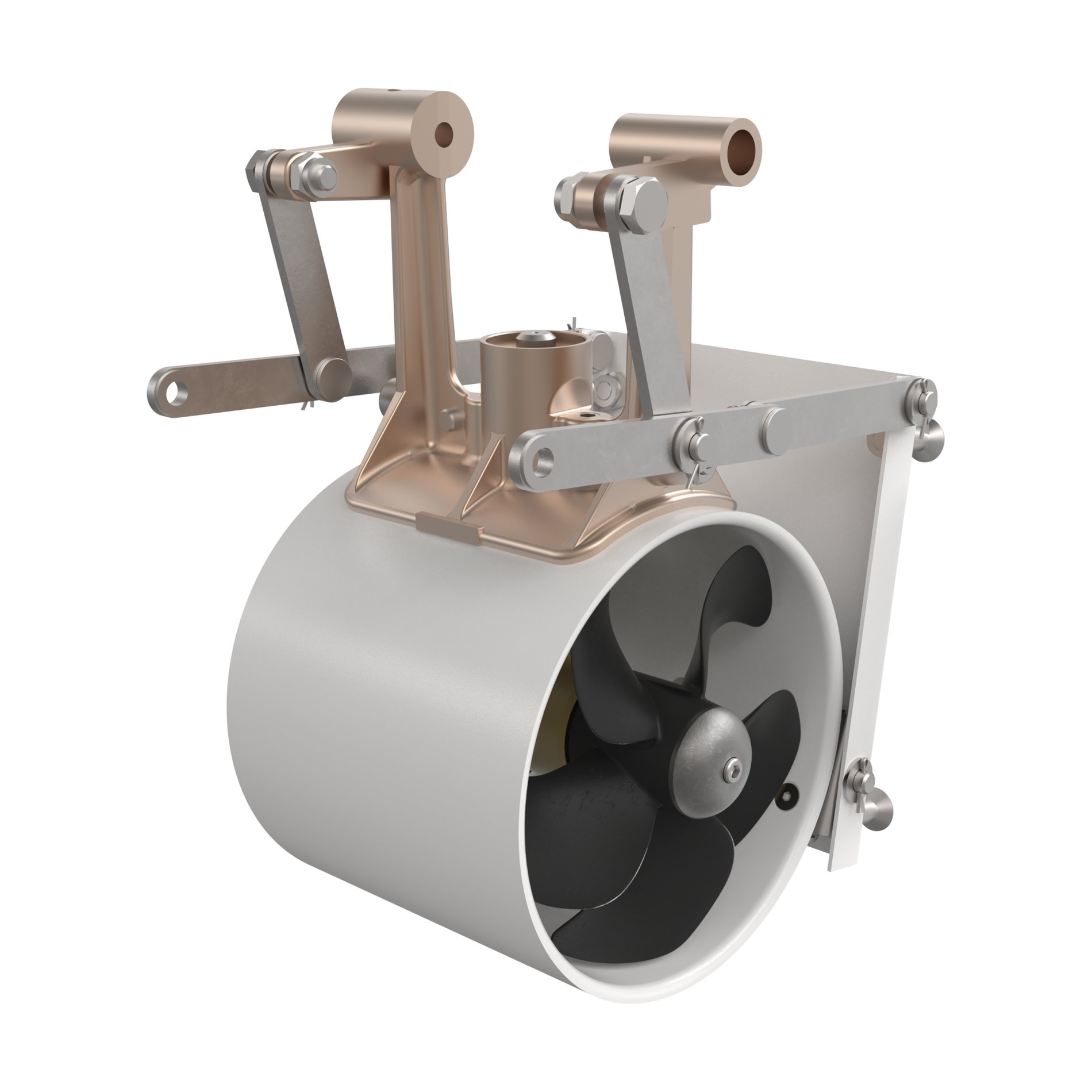 Retract tunnel SR80/100 Ø185mm, complete set - Sleipner Group