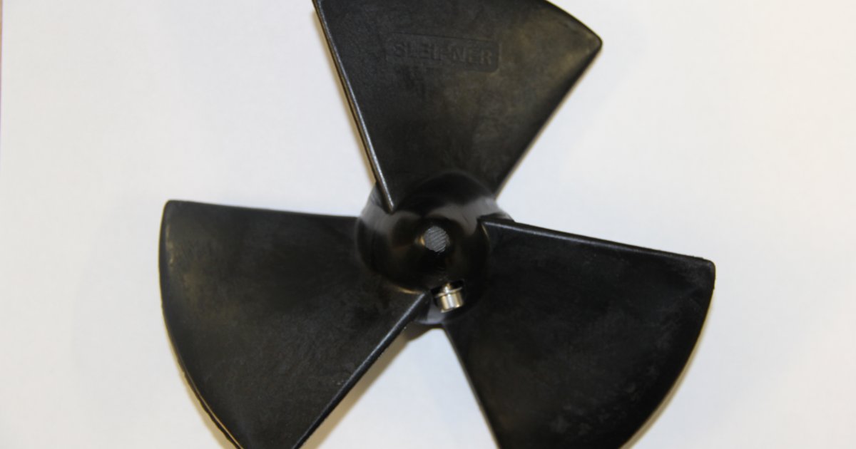 Thruster propeller 3bl for 4/7hp for 14mm shaft - Sleipner Group