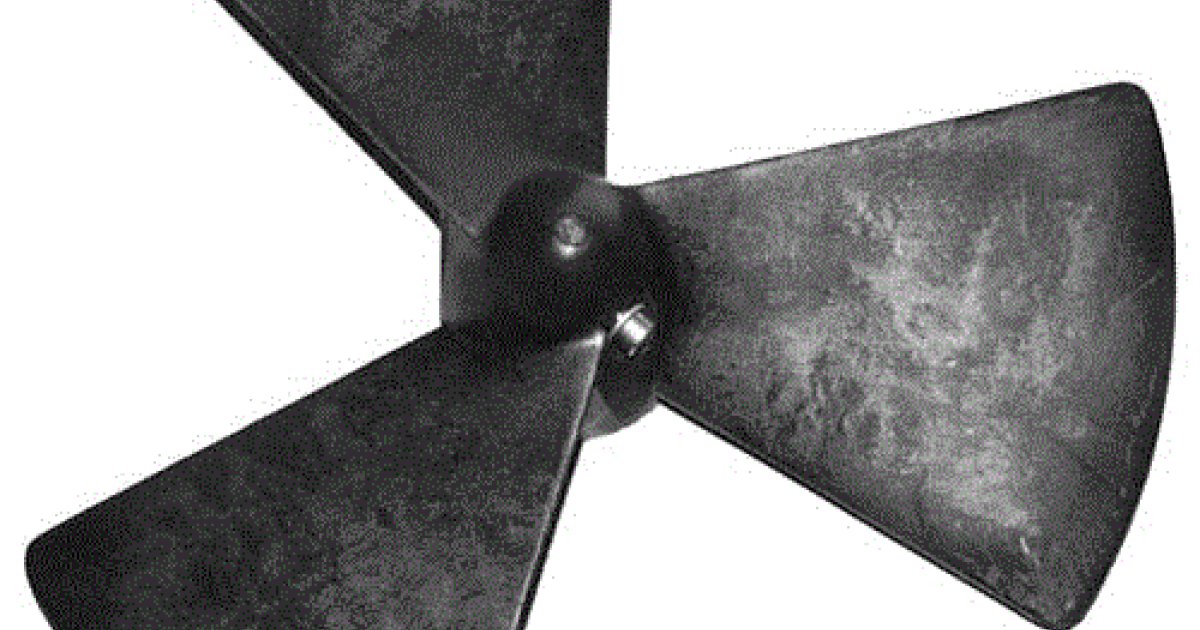 Thruster propeller 3bl for 6hp - Sleipner Group