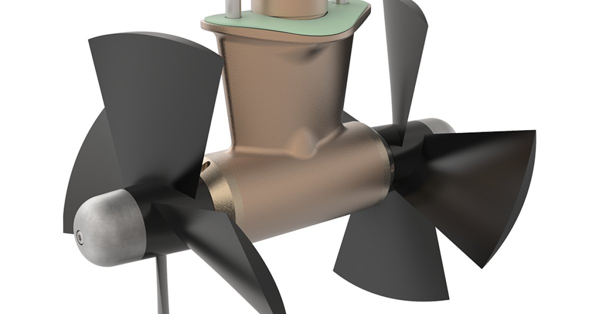 Thruster propeller 4bl SP125/155/200 LH - Sleipner Group