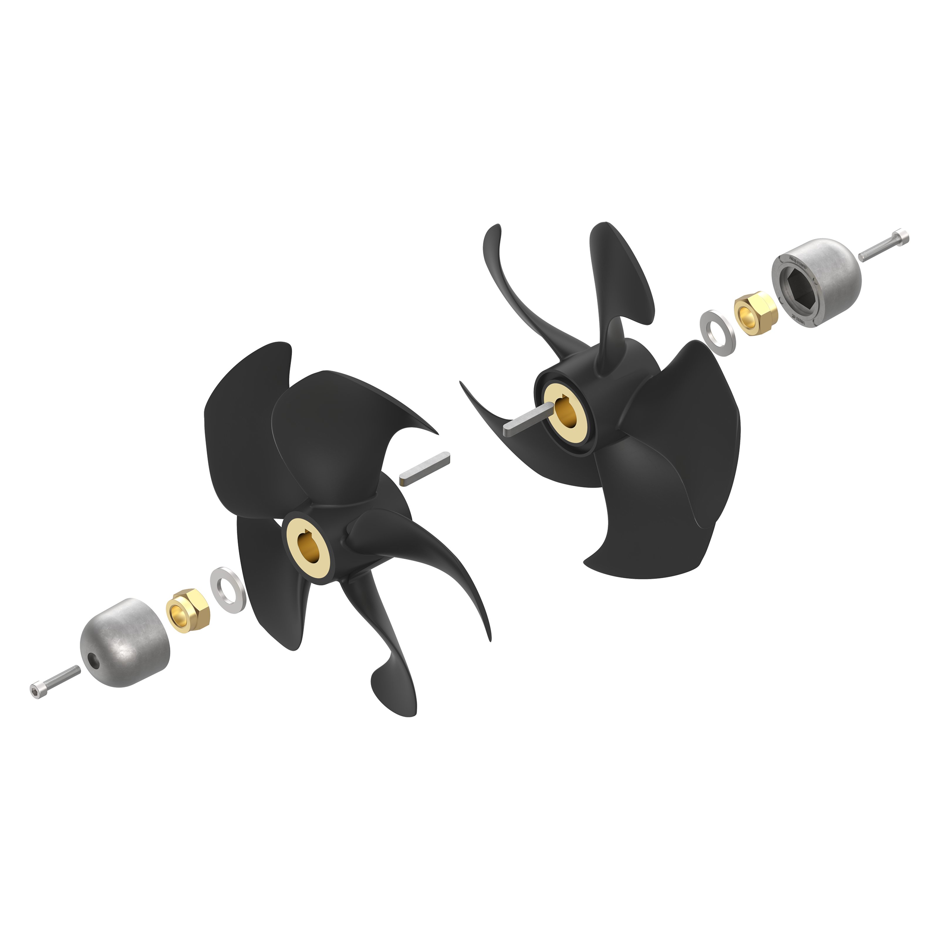 Propeller upgrade kit Q-Prop™ SP155/200/HYD220 - Sleipner Group
