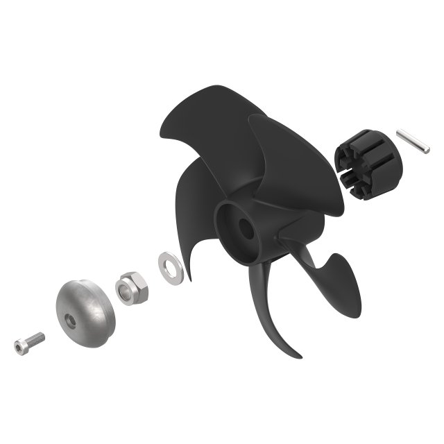 Propeller upgrade kit Q-Prop™ SP55 - Sleipner Group