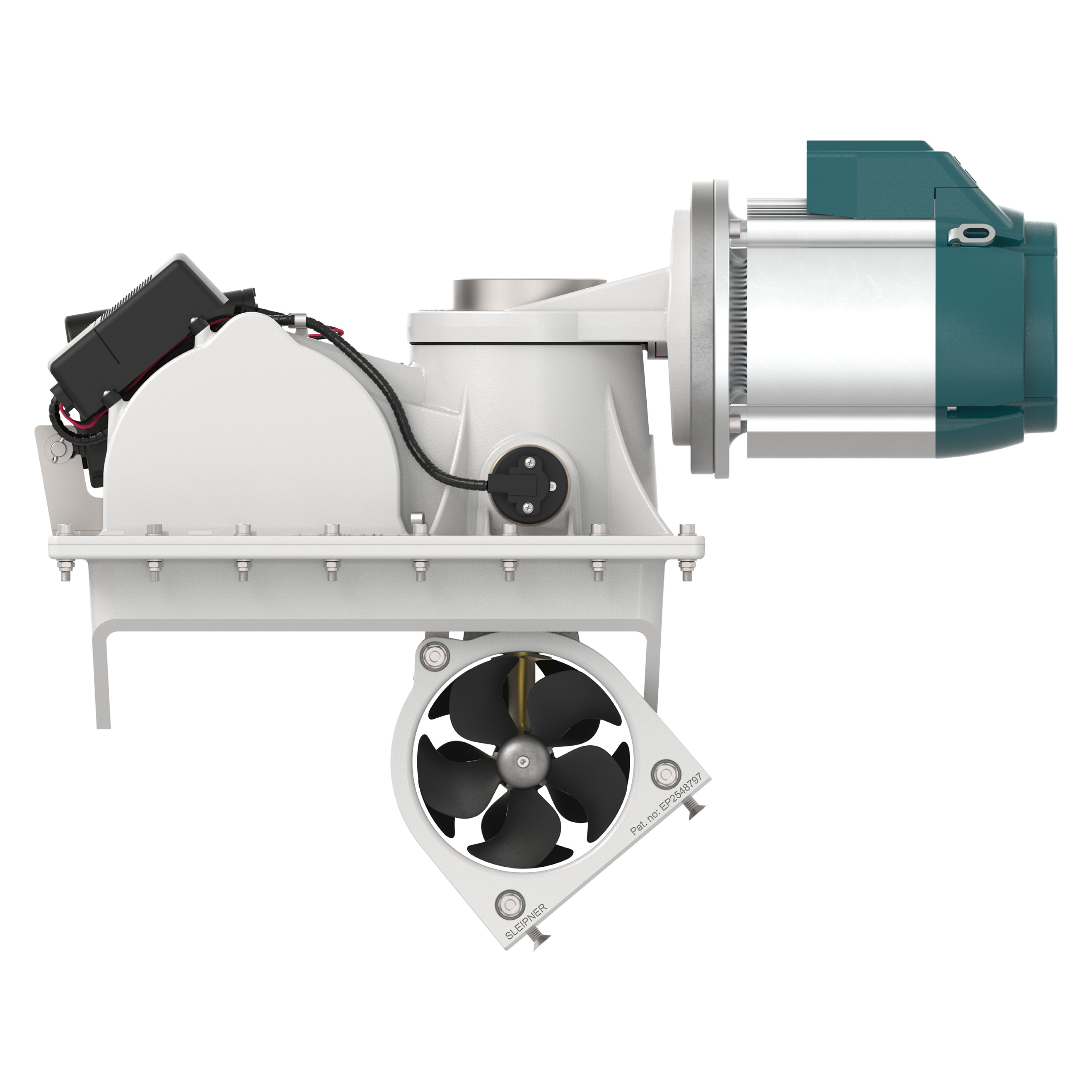 ERL100 eVision retract bow/stern thruster 24V - Sleipner Group