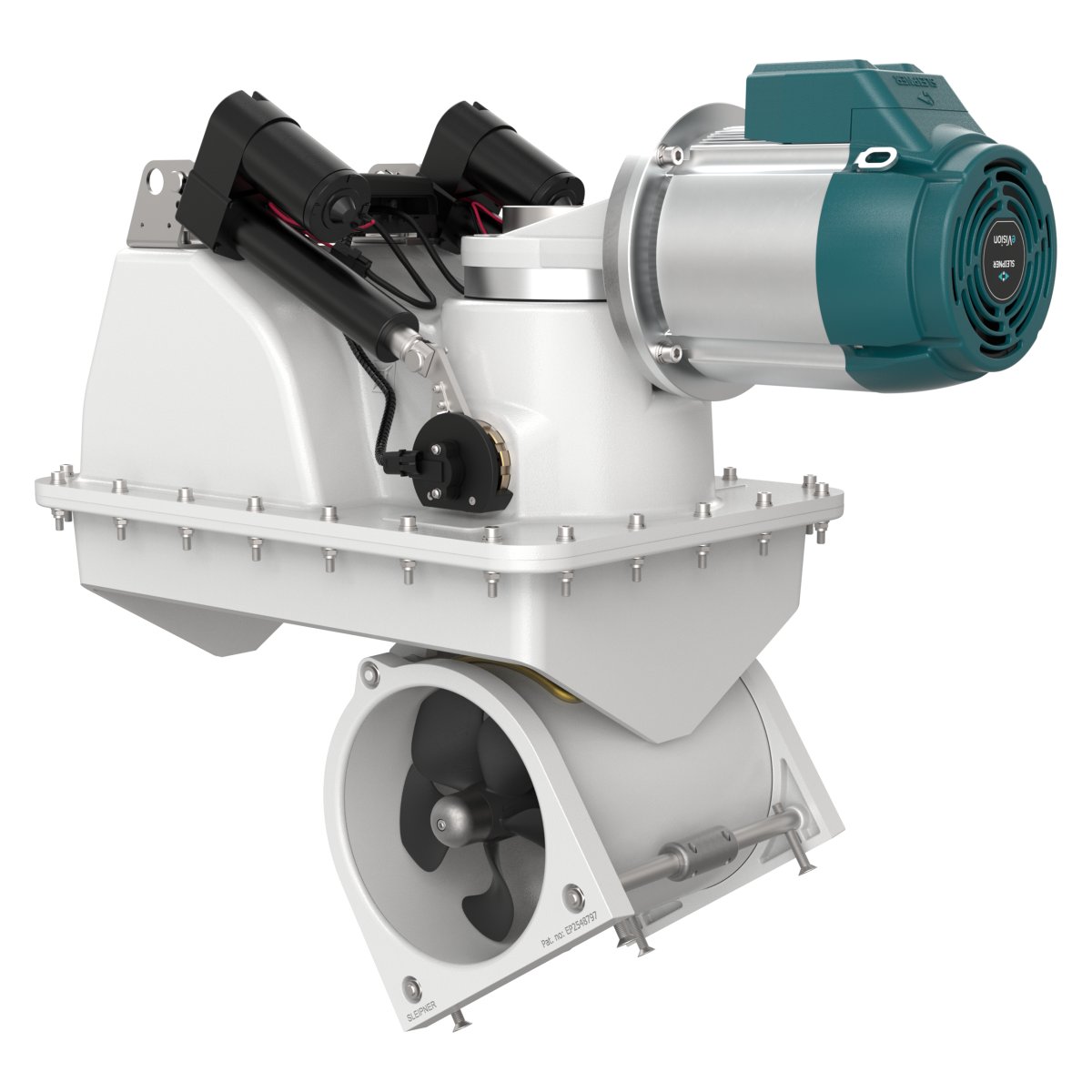 ERL130 eVision retract bow/stern thruster 48V - Sleipner Group