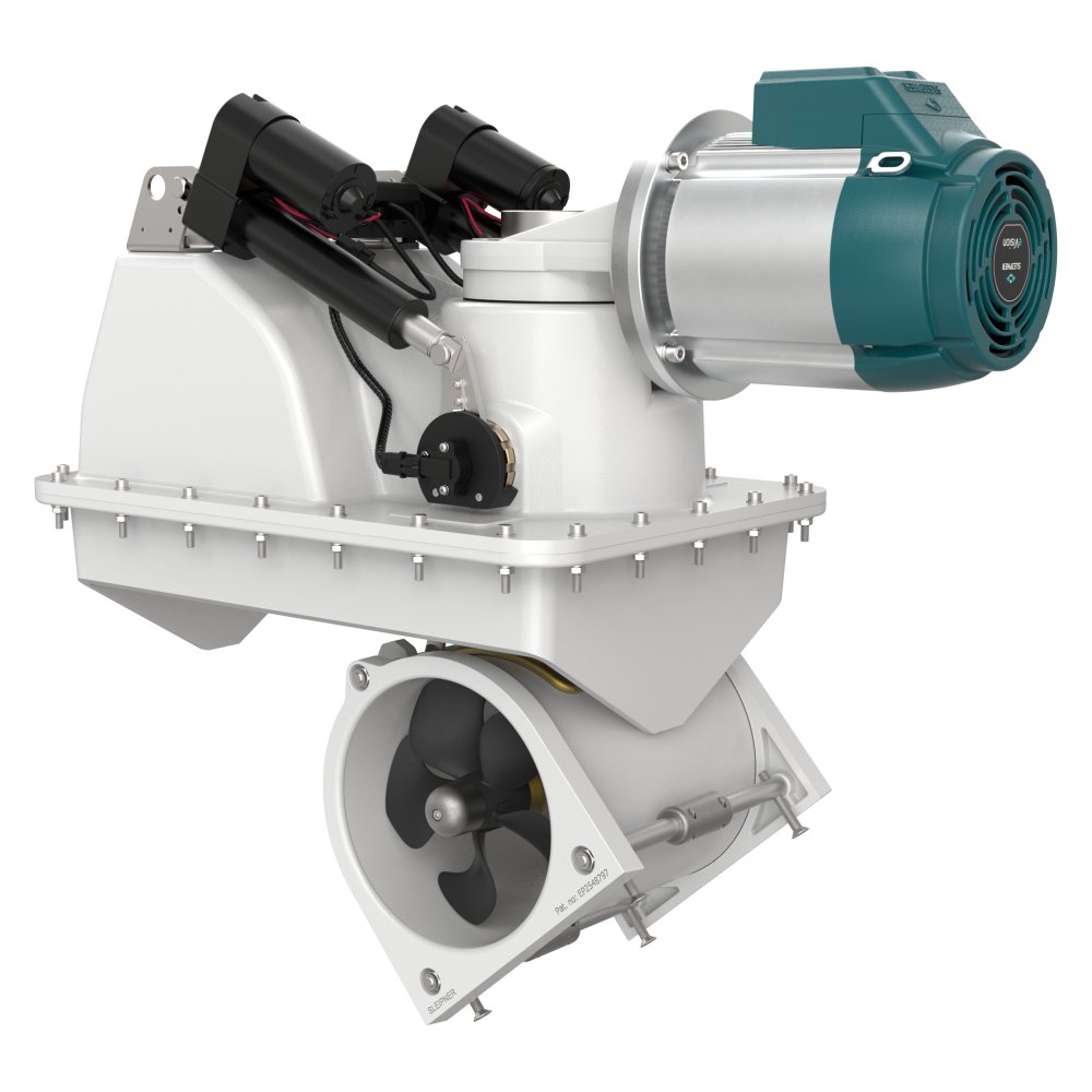 ERL170 eVision retract bow/stern thruster 24V - Sleipner Group