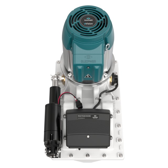 ERV100 eVision retract bow/stern thruster 24V - Sleipner Group