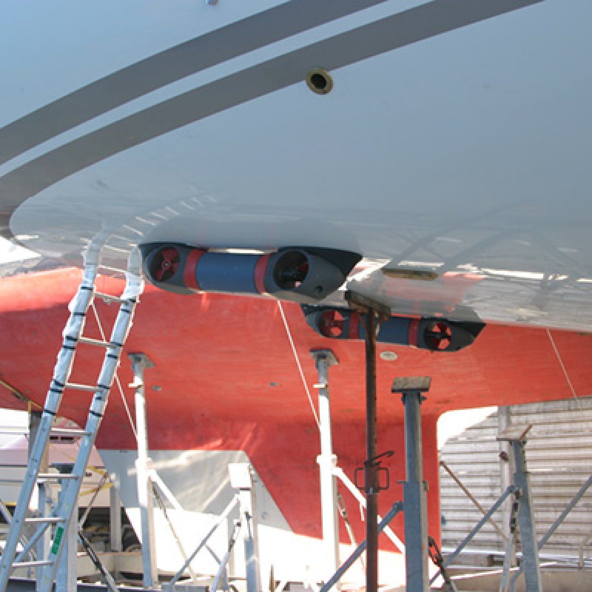 EX180 dual external pod thruster 24V - Sleipner Group