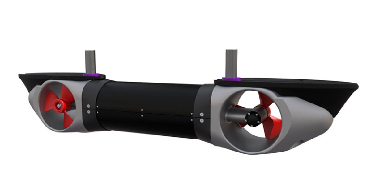 EX180 dual external pod thruster 24V