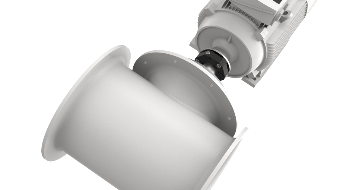 SAC320 tunnel thruster Ø300mm 230V 1-phase - Sleipner Group