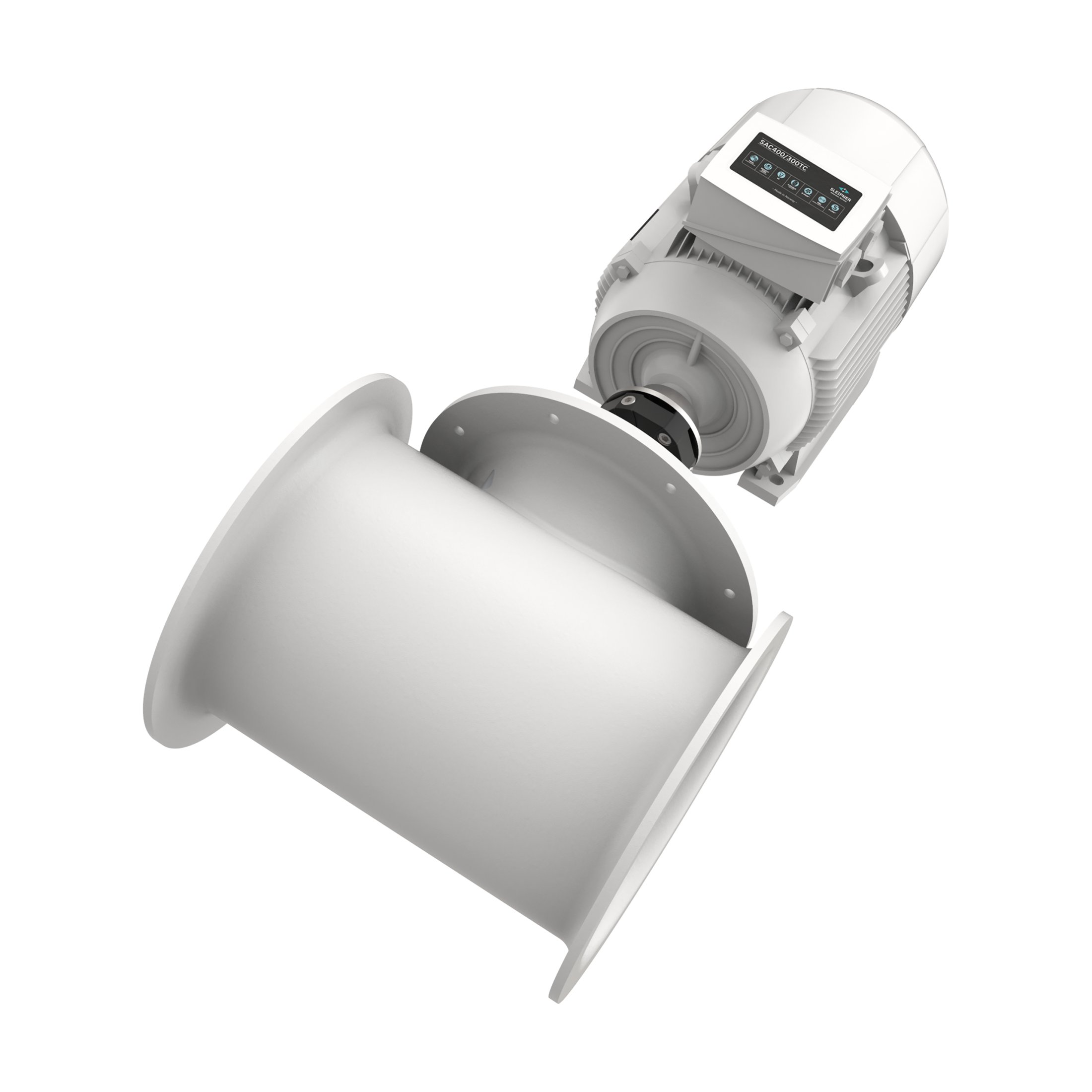 SAC400 tunnel thruster Ø300mm 230V - Sleipner Group