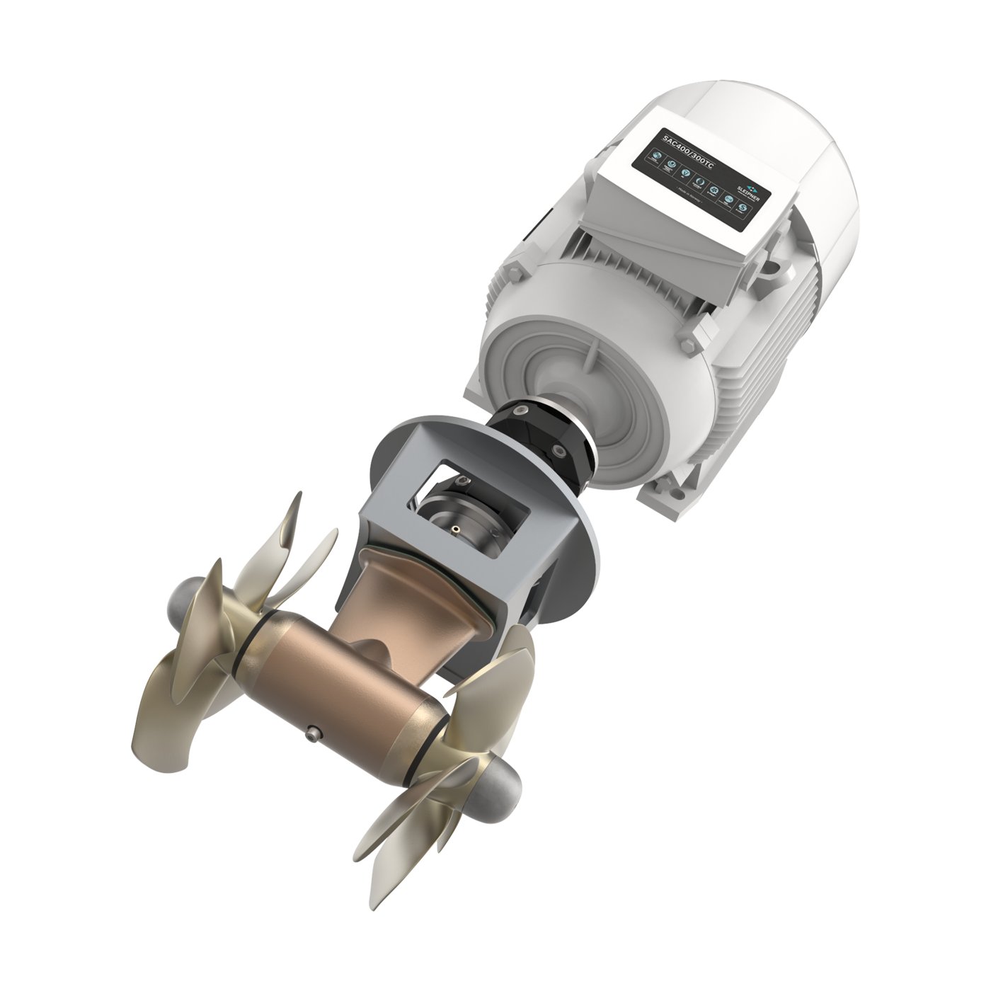 SAC400 tunnel thruster Ø300mm 400V - Sleipner Group