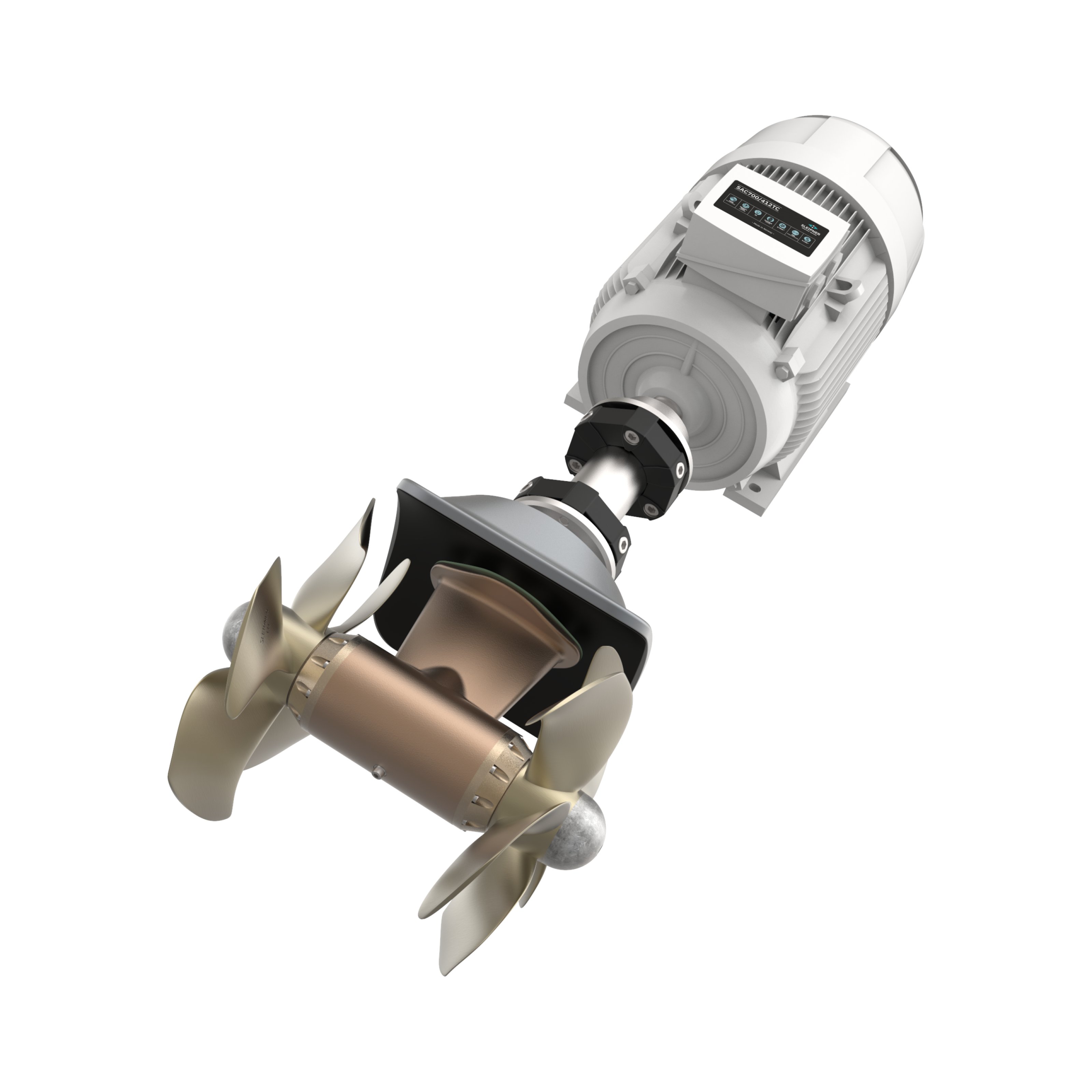 SAC700 tunnel thruster Ø412mm 400V - Sleipner Group