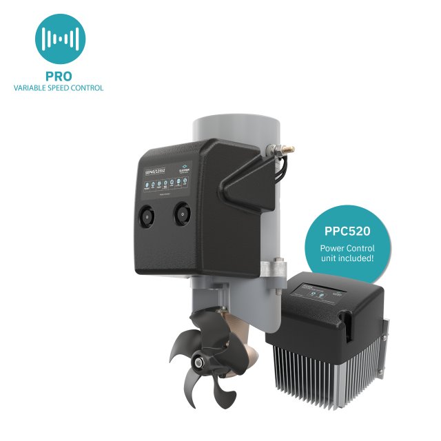 SEP40 PRO™ tunnel bow/stern thruster 12V - Sleipner Group