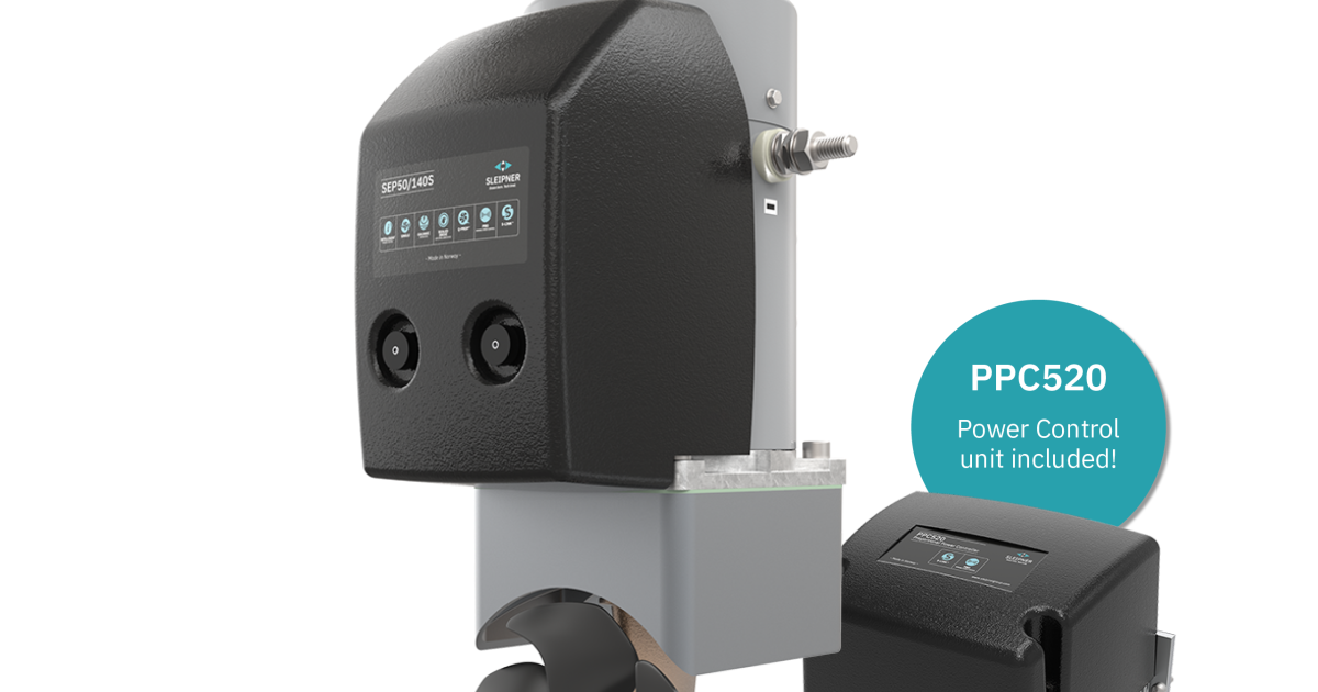 SEP50 PRO™ tunnel bow thruster 12V - Sleipner Group