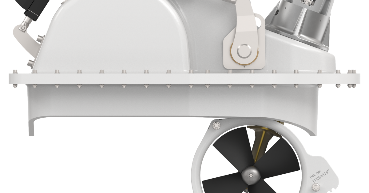 SRHP650 retract thruster hydraulic BA50 - Sleipner Group