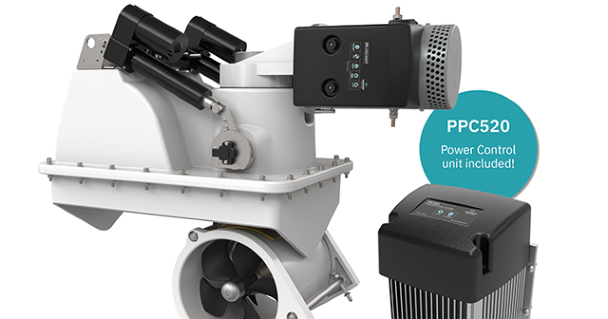 SRLP130 PRO™ retract bow/stern thruster 24V - Sleipner Group