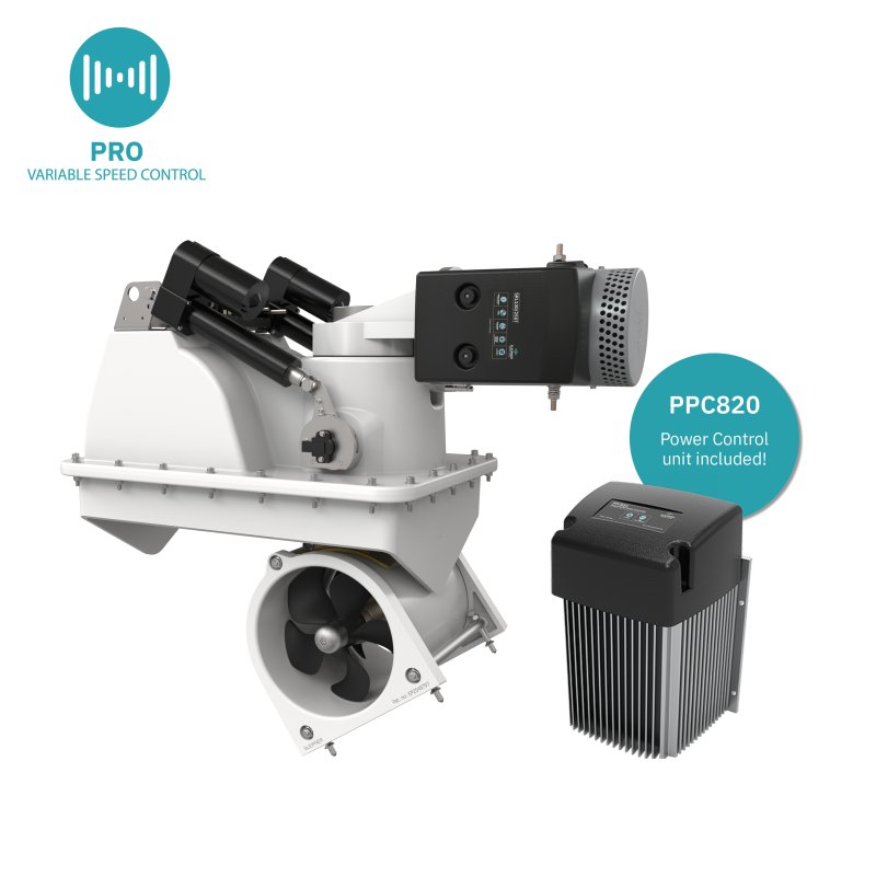 SRLP170 PRO™ retract bow/stern thruster 24V - Sleipner Group